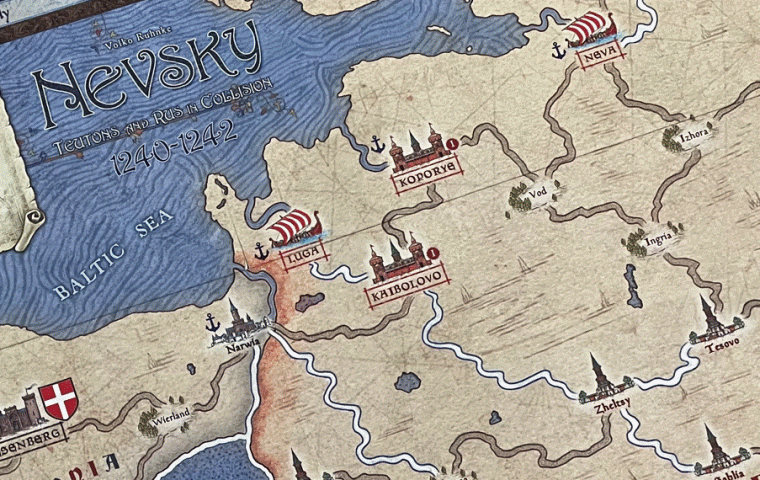 The Beautiful Boards of Wargaming! – Nevsky: Teutons and Rus in ...