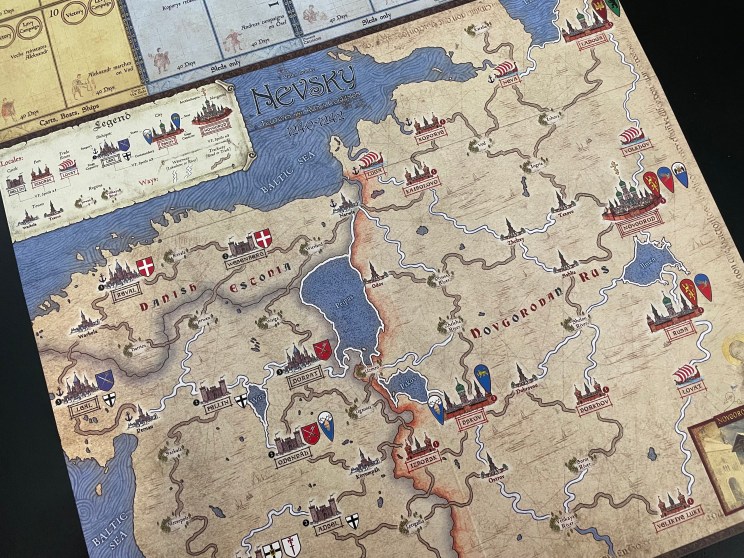The Beautiful Boards of Wargaming! – Nevsky: Teutons and Rus in ...