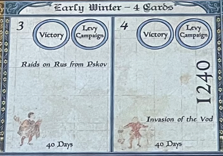 The Beautiful Boards of Wargaming! – Nevsky: Teutons and Rus in ...