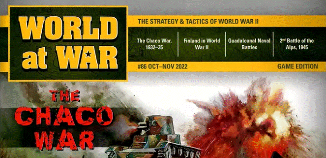 Interview with Javier Romero Designer of The Chaco War, 1932-1935 in World at War Magazine #86 ...