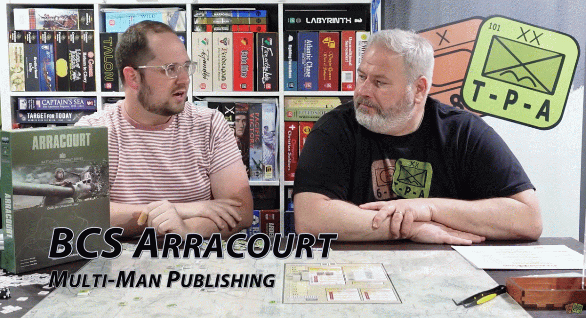 Video Review: BCS Arracourt from Multi-Man Publishing – The Players' Aid