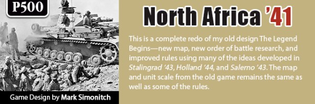 Interview with Mark Simonitch Designer of North Africa ’41: The Western ...