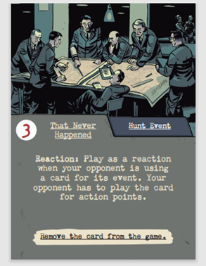 The Hunt That Never Happened Card – The Players' Aid