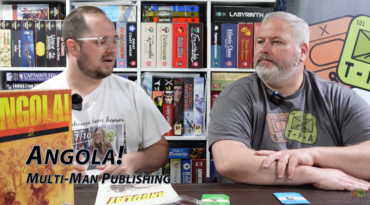 Video Review: Angola! from Multi-Man Publishing – The Players' Aid