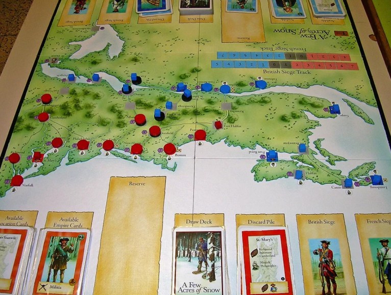 Best 3 Games with…The French & Indian War! – The Players' Aid