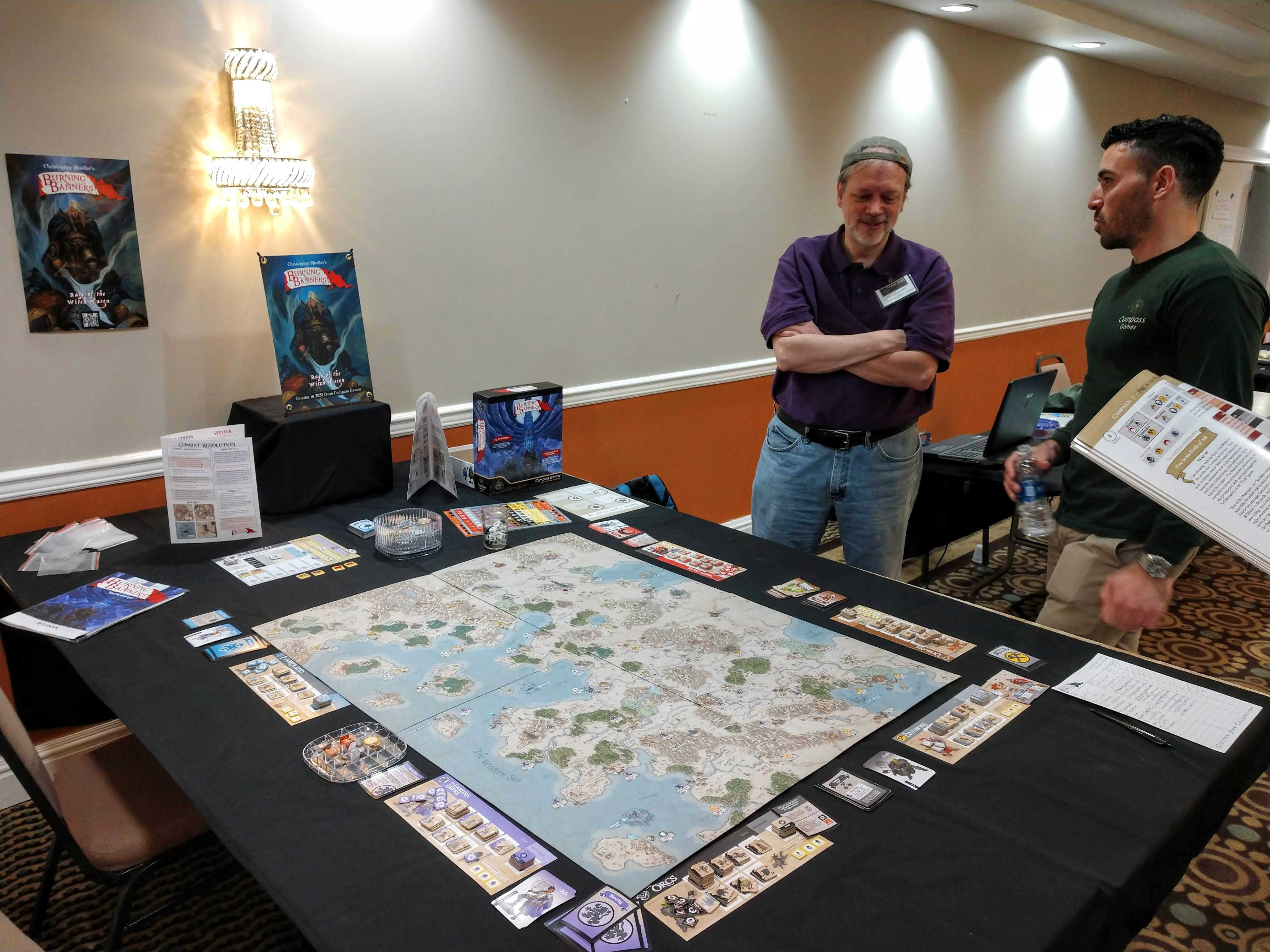 Interview with Christopher Moeller Designer of Burning Banners: Rage of ...