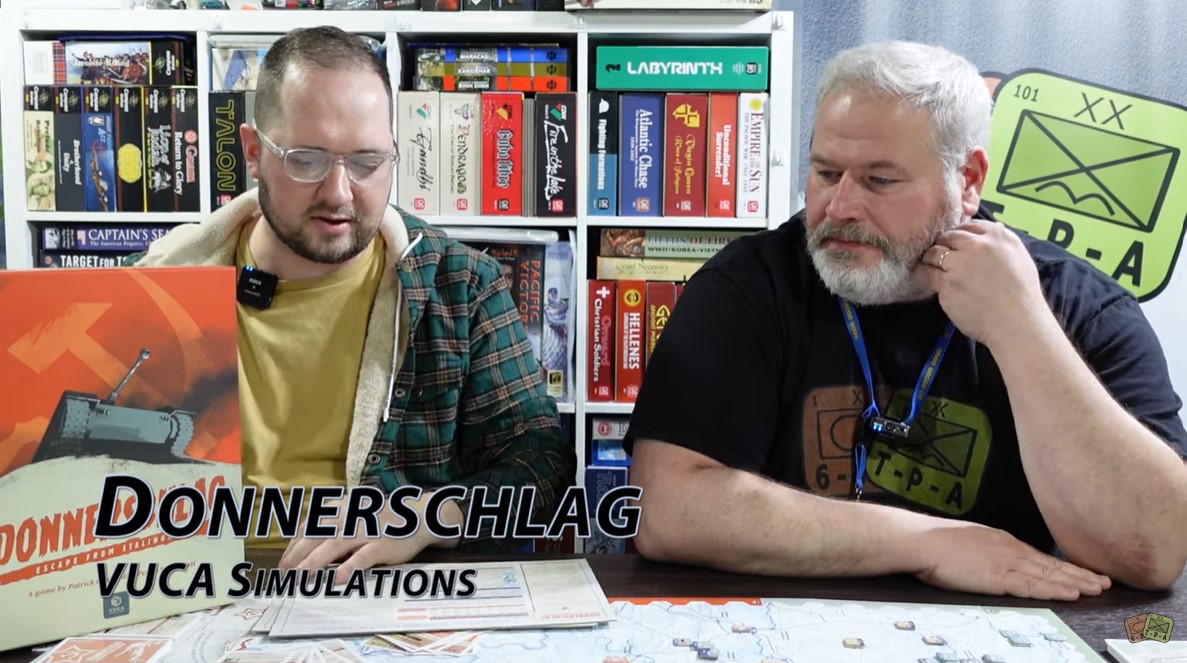 Video Review: Donnerschlag: Escape from Stalingrad from VUCA Simulations – The Players' Aid