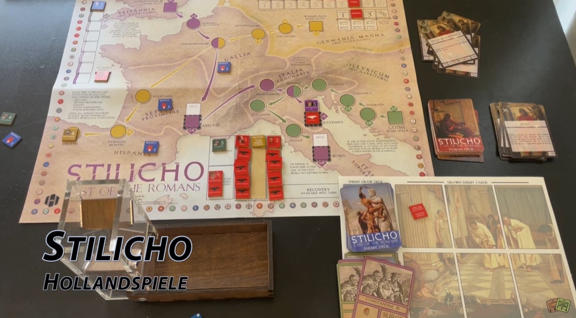 Video Review: Stilicho: Last of the Romans from Hollandspiele – The ...