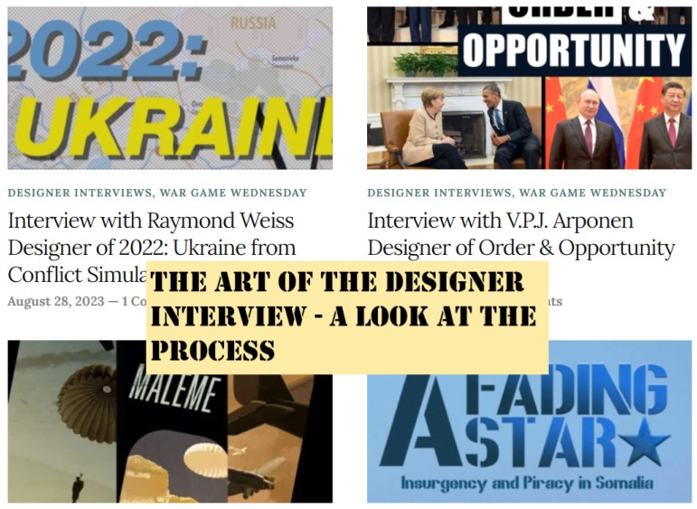 The Art of the Designer Interview – A Look at the Process – The Players ...