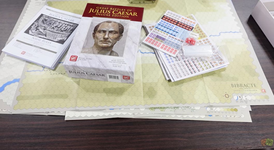 Unboxing Video: Great Battles of Julius Caesar Deluxe Edition from GMT ...