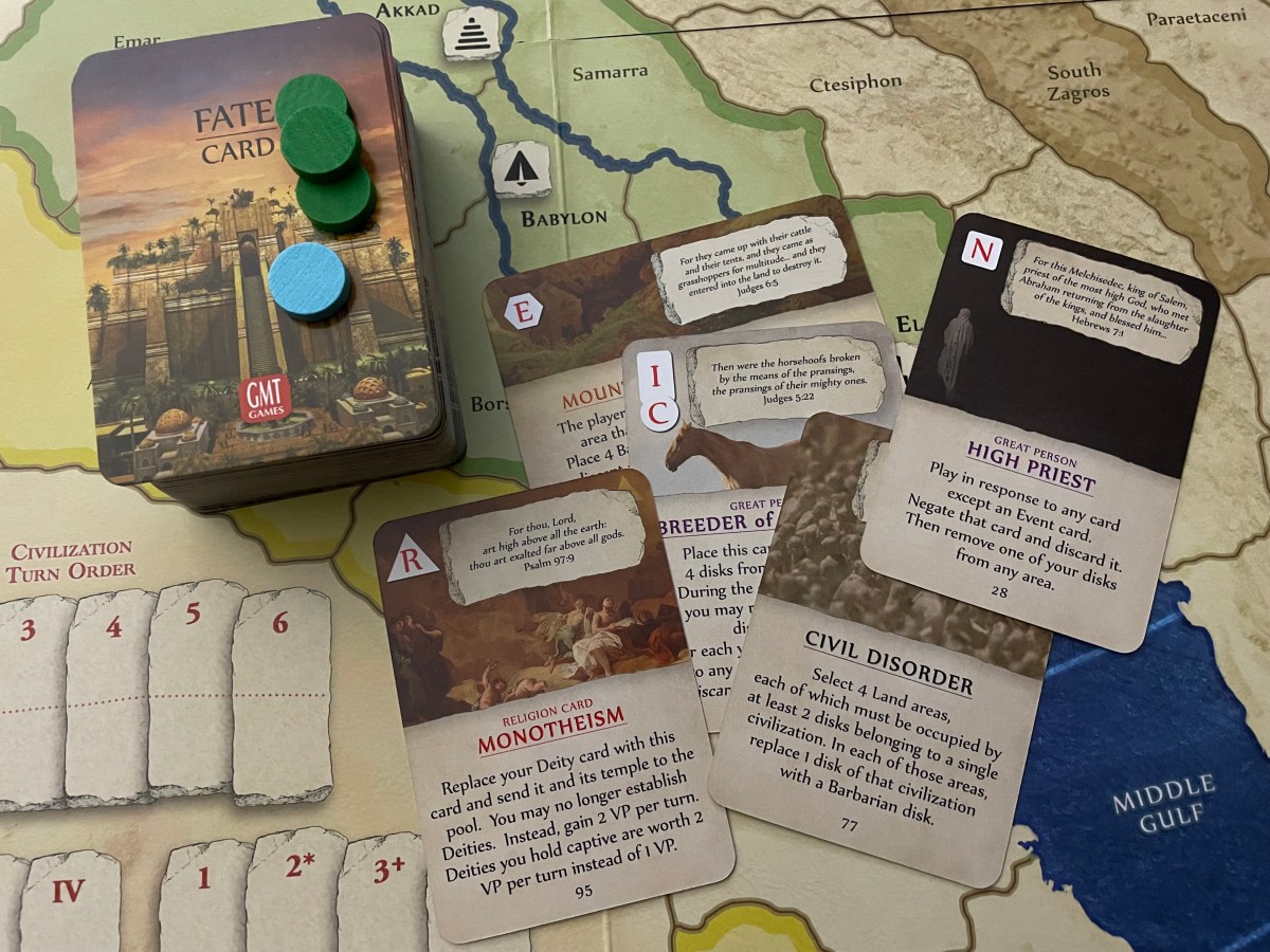 Ancient Civilizations of the Middle East from GMT Games – Action Point ...