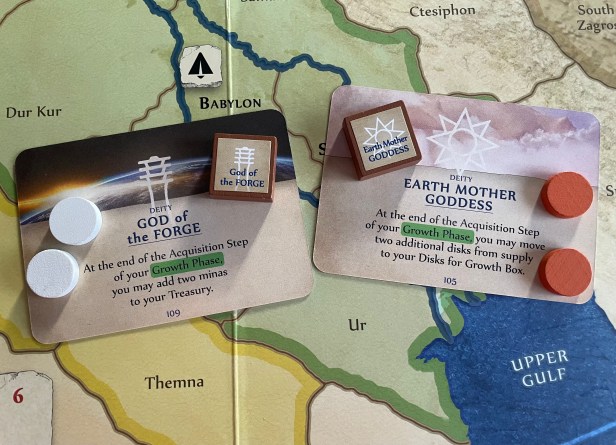 Ancient Civilizations of the Middle East from GMT Games – Action Point 4 – The Players' Aid