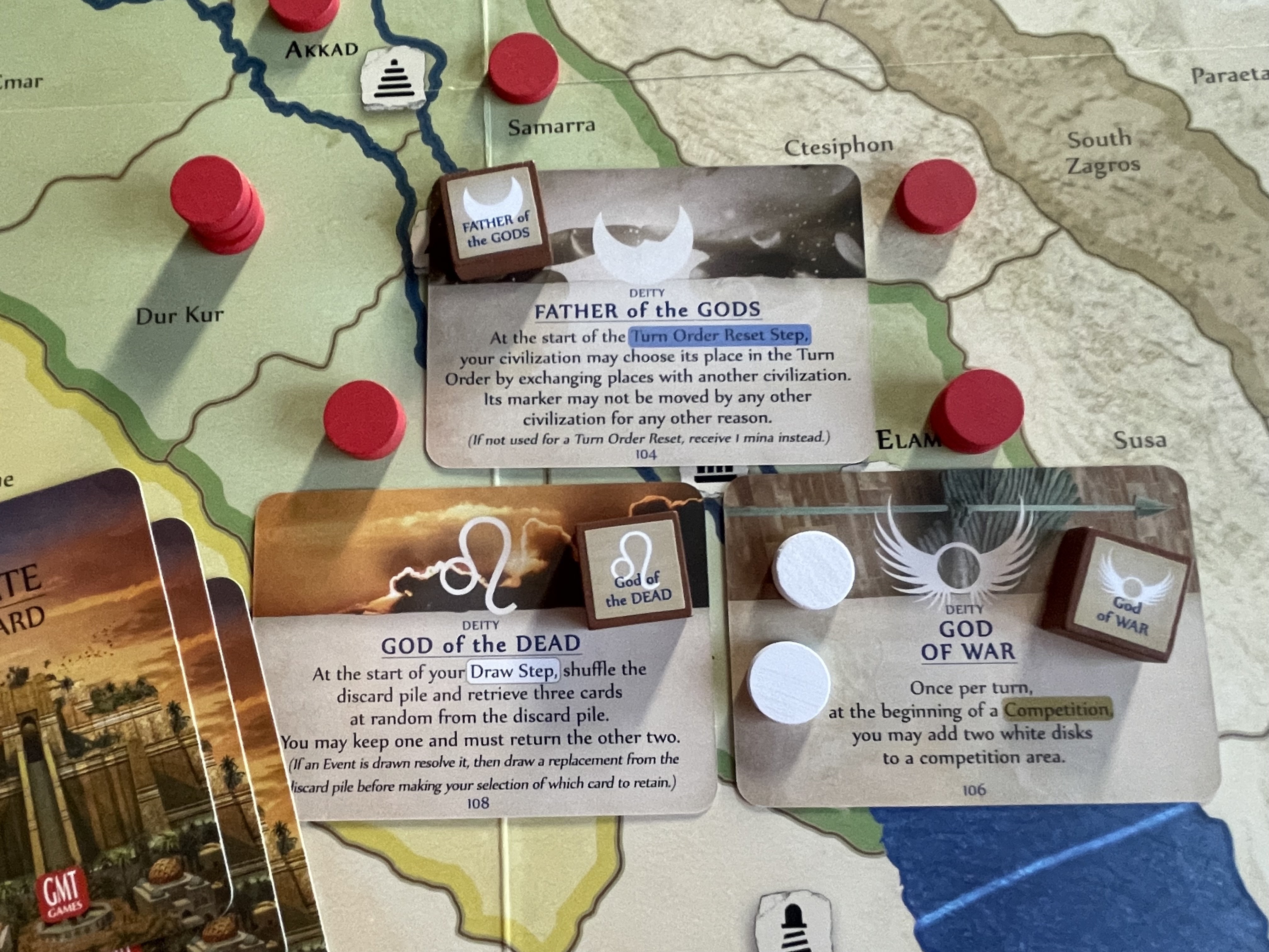 Ancient Civilizations of the Middle East from GMT Games – Action Point ...