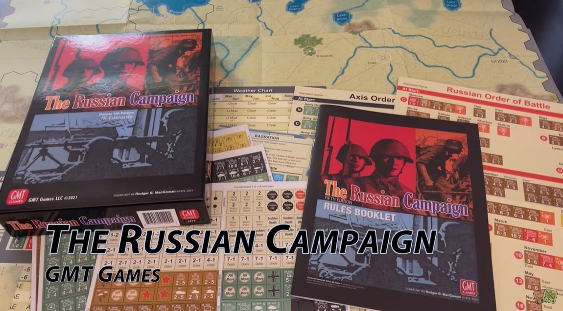 Unboxing Video: The Russian Campaign Deluxe 5th Edition from GMT Games ...