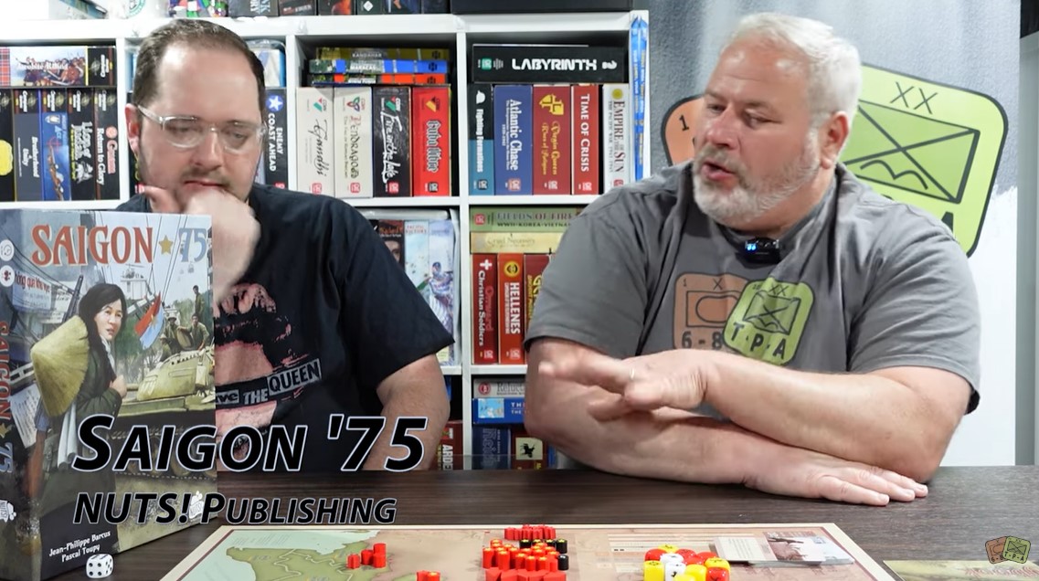 Video Review: Saigon 75 from Nuts! Publishing – The Players' Aid