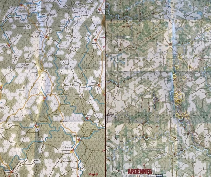 The Beautiful Boards of Wargaming! – SCS Ardennes II from Multi-Man ...