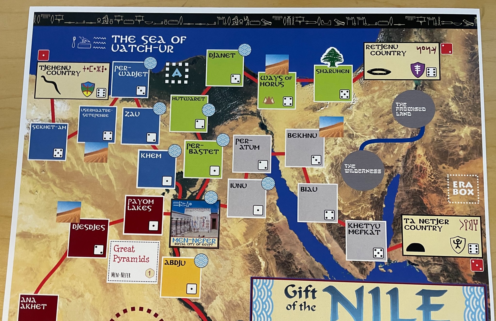 Gift of the Nile: The Rise & Fall of Ancient Egypt from White Dog Games ...