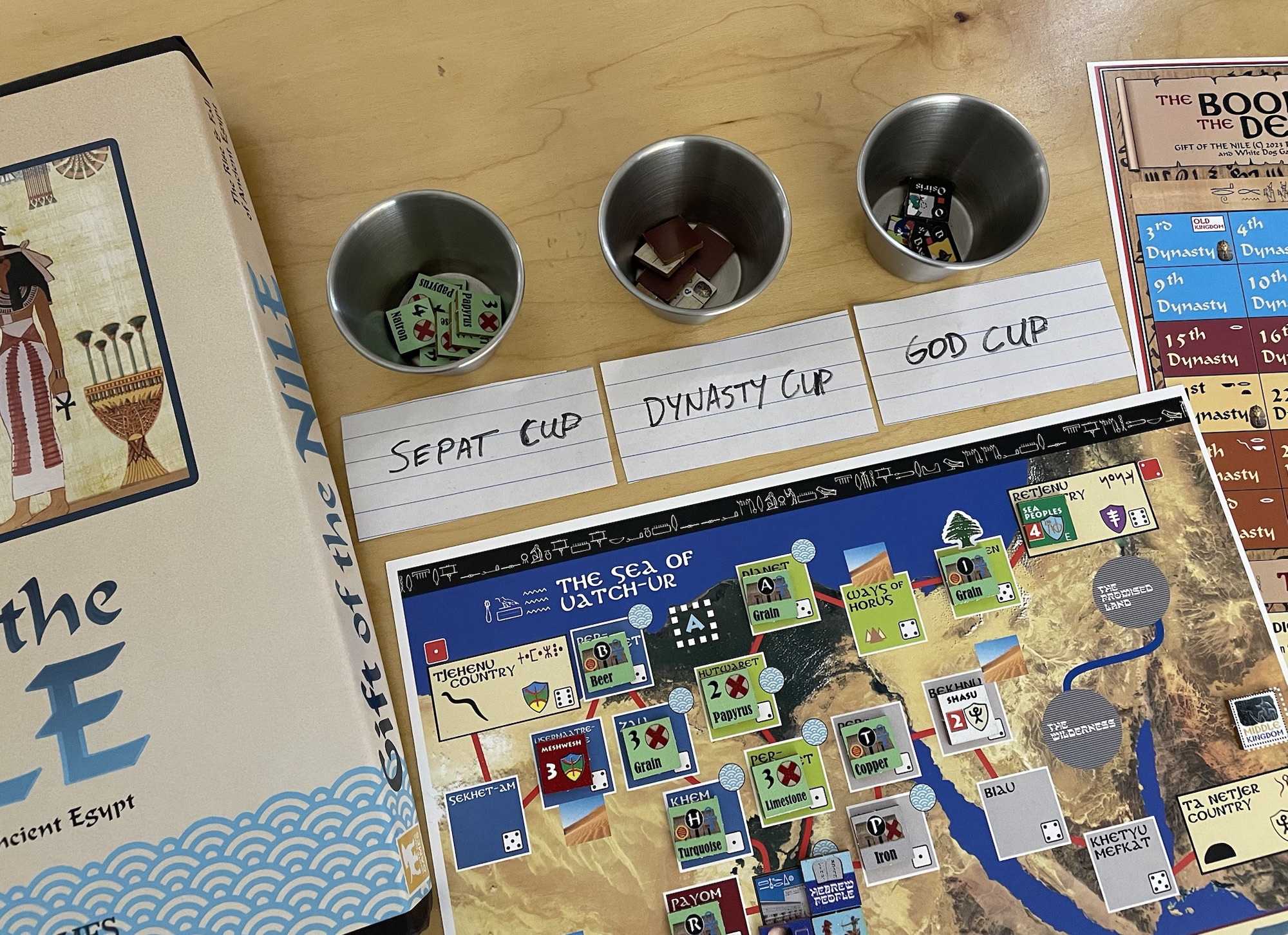 Gift of the Nile: The Rise & Fall of Ancient Egypt from White Dog Games ...