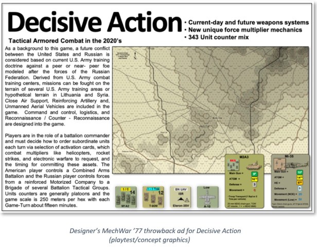 Interview with Joe Chacon Designer of Decisive Action from GMT Games ...