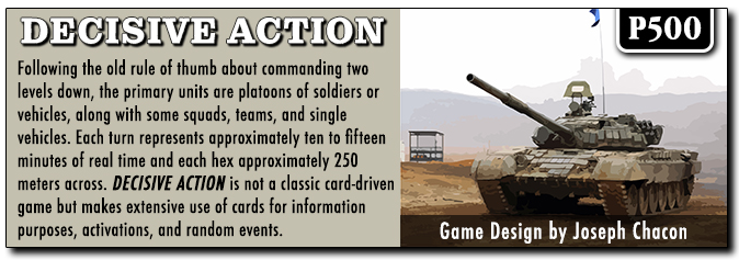 Interview with Joe Chacon Designer of Decisive Action from GMT Games ...