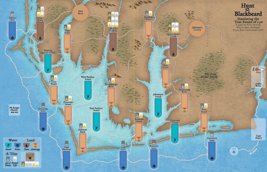 Interview with Volko Ruhnke Designer of Hunt for Blackbeard from Fort ...