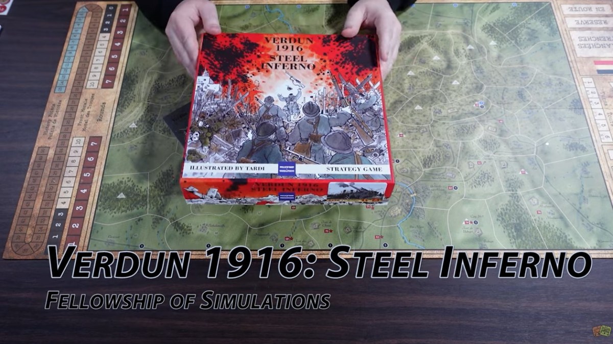 Unboxing Video: Verdun 1916: Steel Inferno from Fellowship of ...