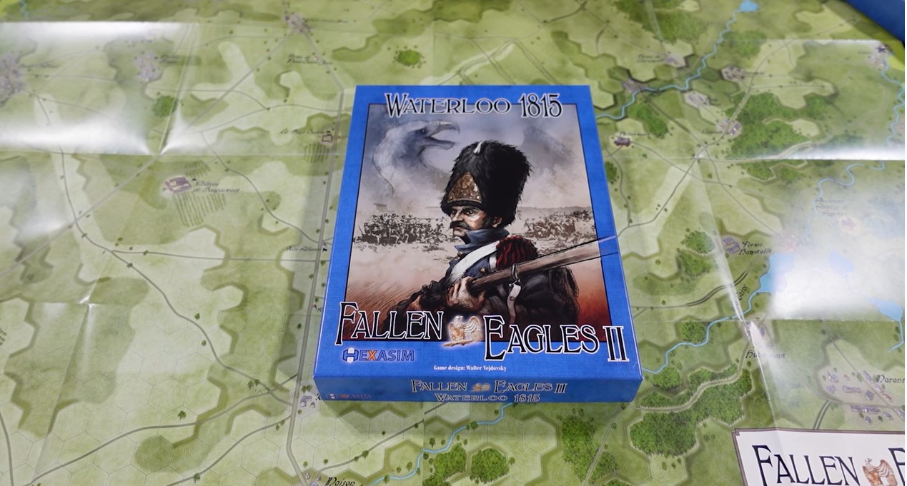 Unboxing Video: Waterloo 1815: Fallen Eagles II from Hexasim – The ...