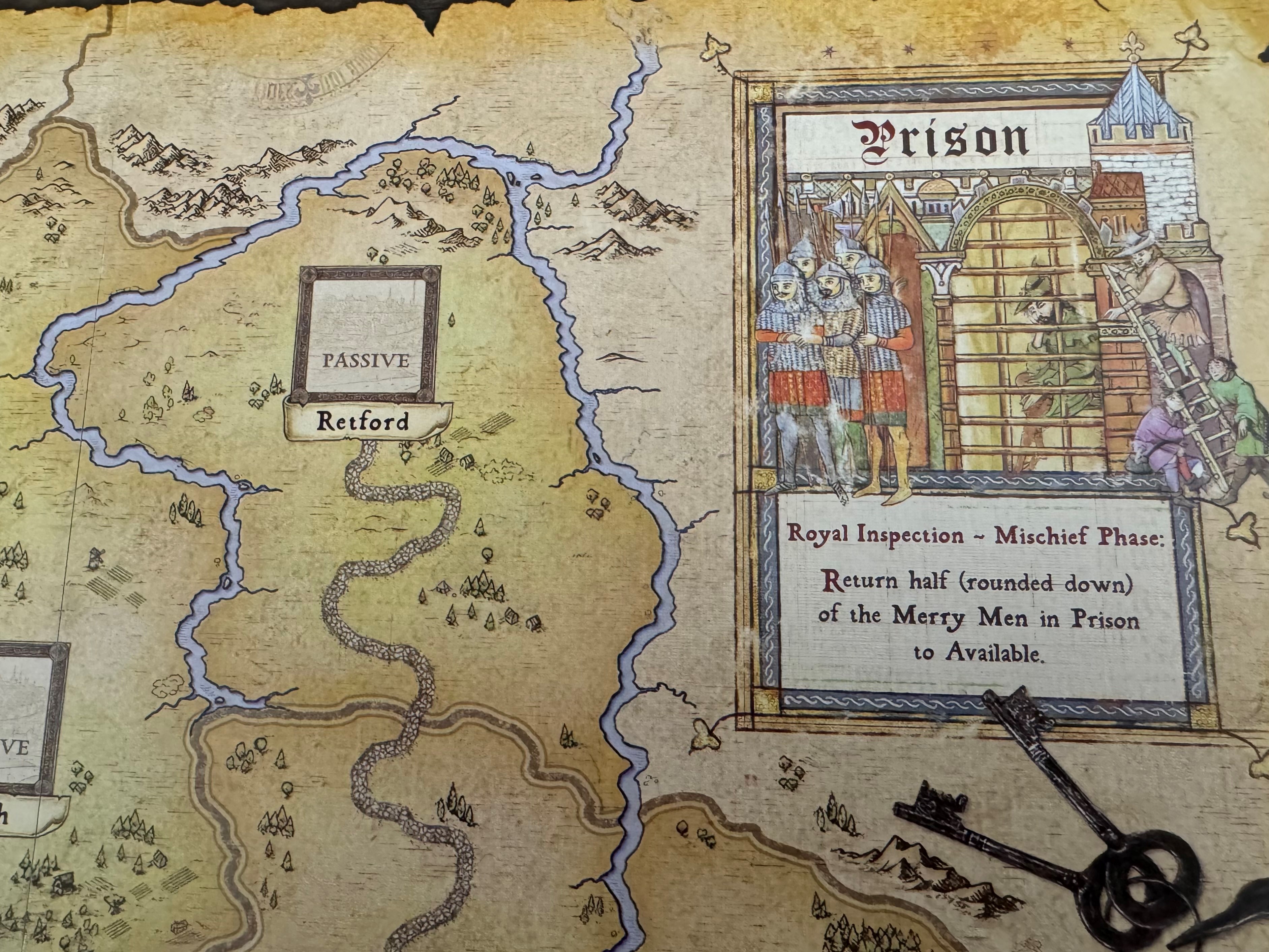 A Gest of Robin Hood from GMT Games – Action Point 1 – The Players' Aid