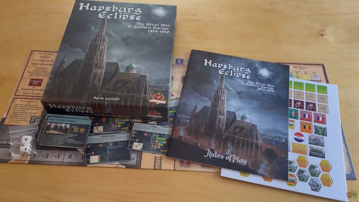 Unboxing Video: Hapsburg Eclipse: The Great War in Eastern Europe, 1914-1918 3rd Edition from ...