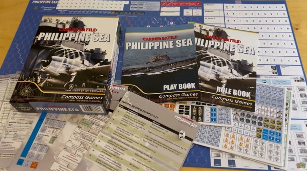 Unboxing Video: Carrier Battle: Philippine Sea from Compass Games – The ...