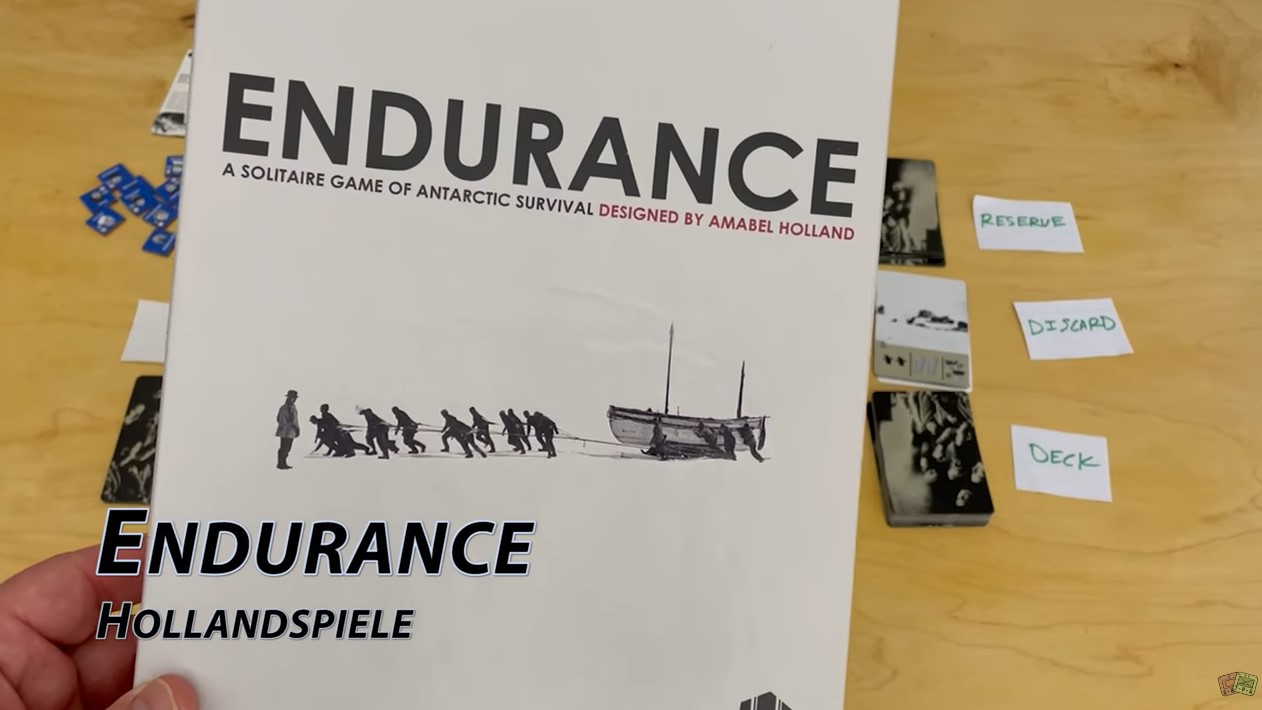 Solitaire Video Review: Endurance from Hollandspiele – The Players' Aid