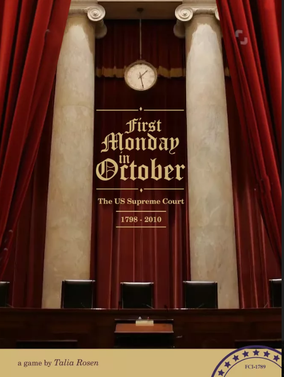 Interview with Talia Rosen Designer of First Monday in October: The U.S ...