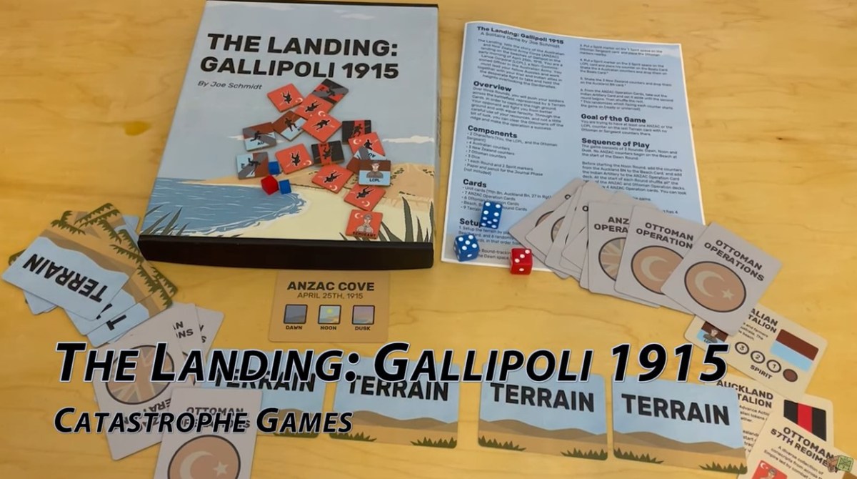 Unboxing Video: The Landing: Gallipoli 1915 from Catastrophe Games ...