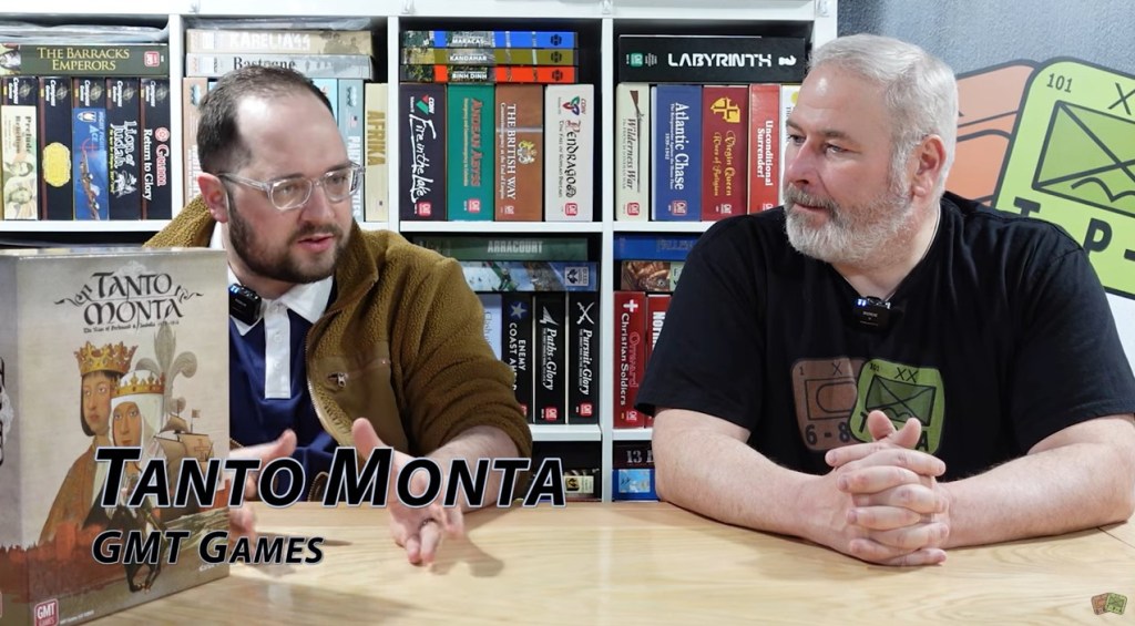 Initial Impressions Video: Tanto Monta from GMT Games – The Players' Aid