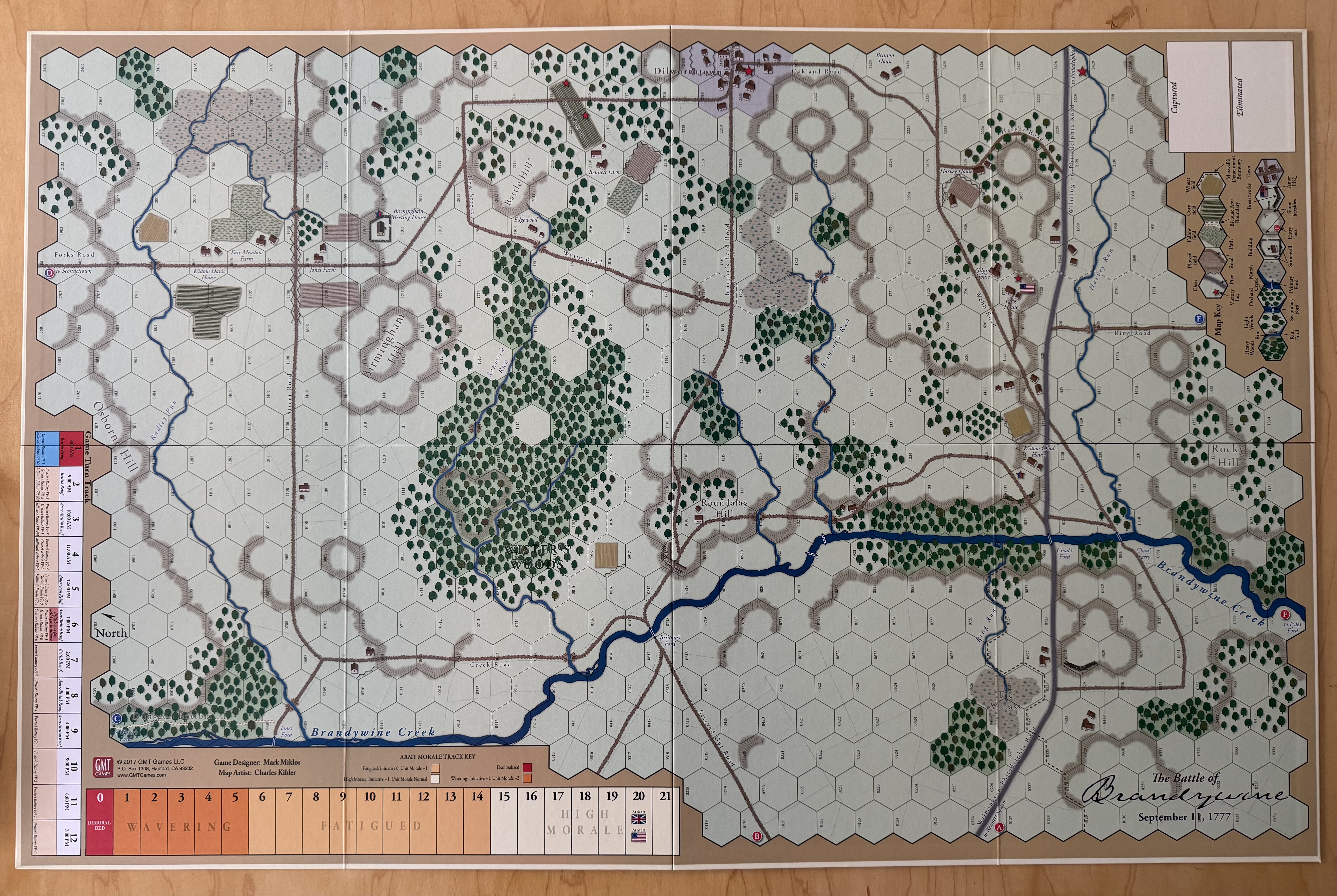 The Beautiful Boards of Wargaming! – Battles of the American Revolution ...