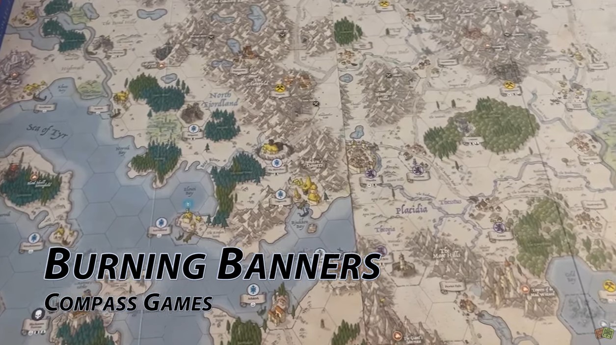 Unboxing Video: Burning Banners: Rage of the Witch Queen from Compass ...