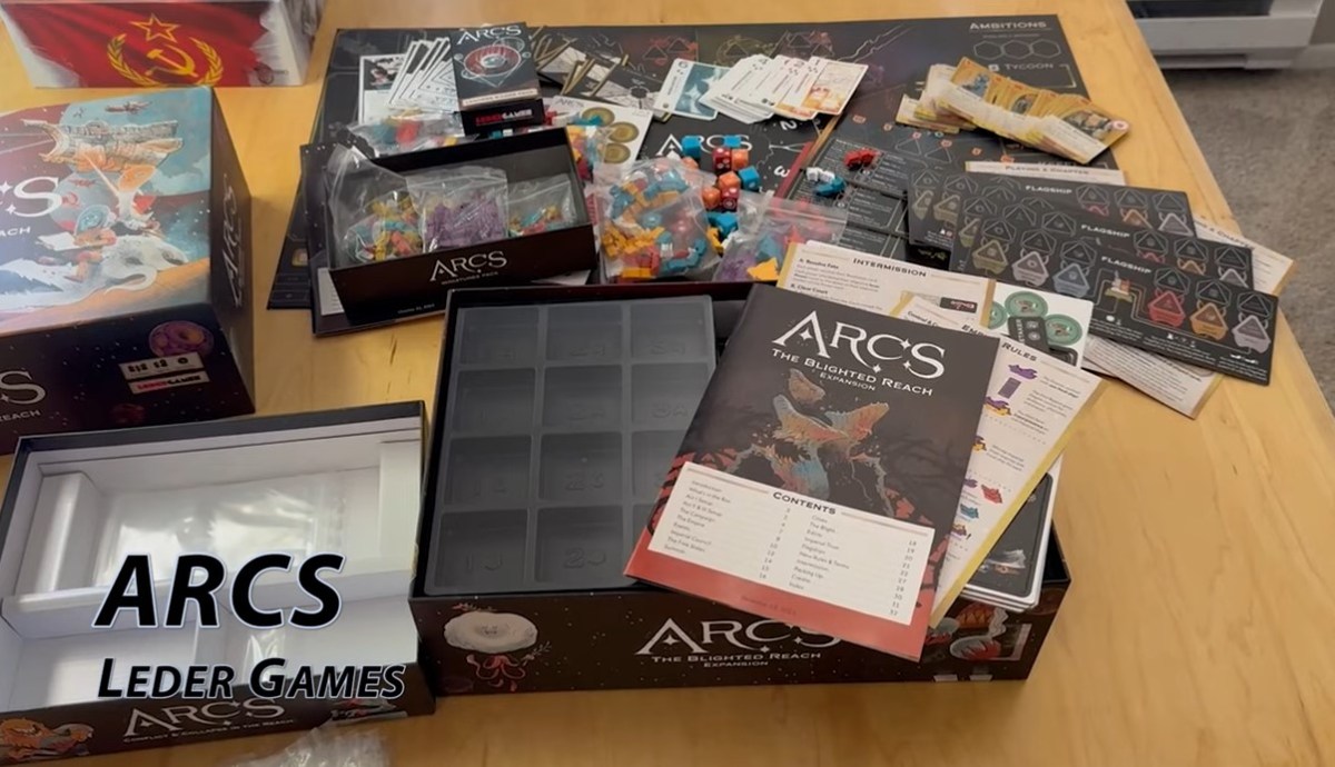 Unboxing Video: ARCS: Conflict and Collapse in the Reach from Leder ...