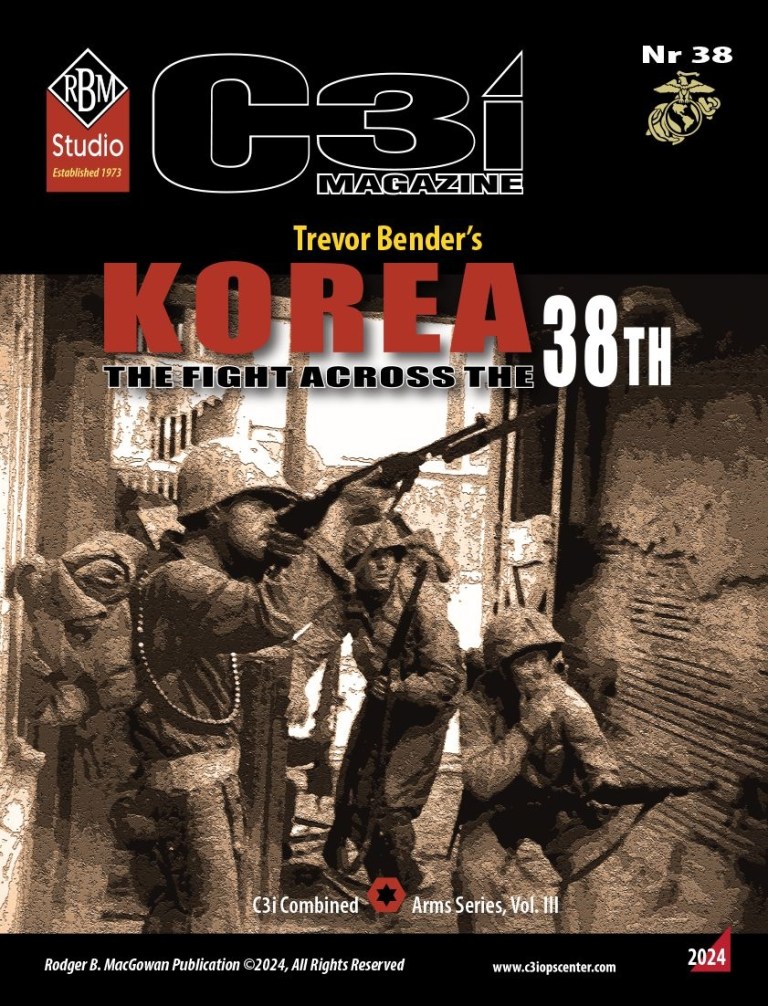Interview with Trevor Bender Designer of Korea: Fight Across the 38th Appearing in C3i Magazine ...