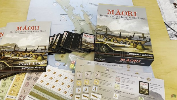 Unboxing Video: Maori: Warriors of the Long White Cloud from Compass ...