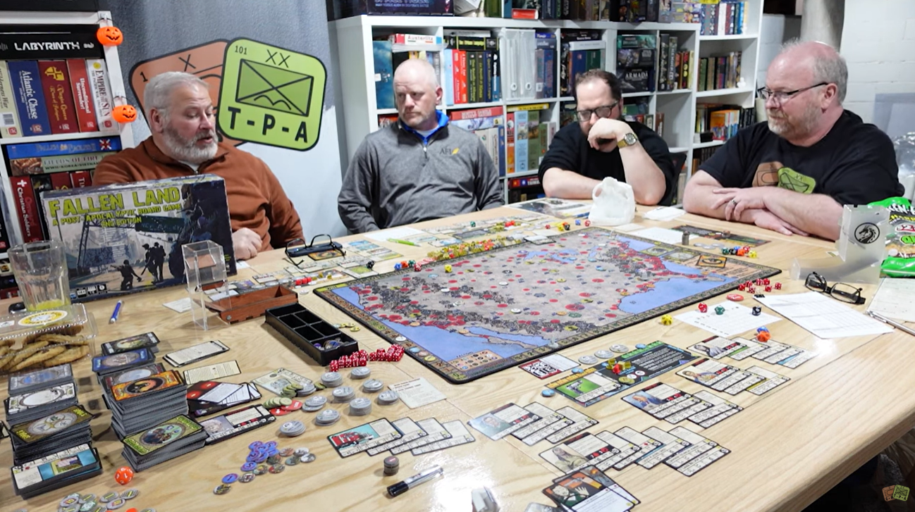 RAW Video: Fallen Land: A Post Apocalyptic Board Game 2nd Edition from ...