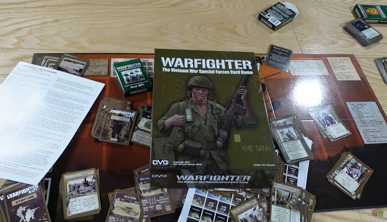 Unboxing Video: Warfighter: The Vietnam War Special Forces Card Game ...