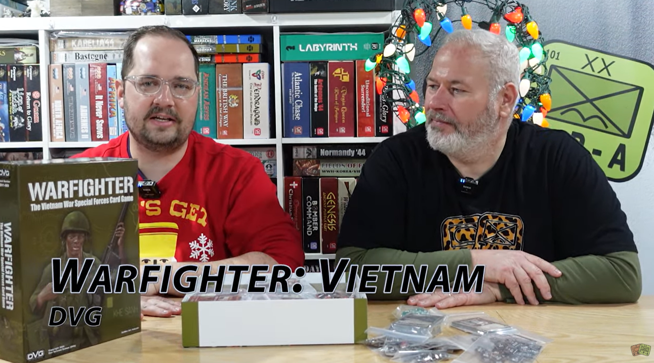 Video Review: Warfighter: The Vietnam War Special Forces Card Game from ...