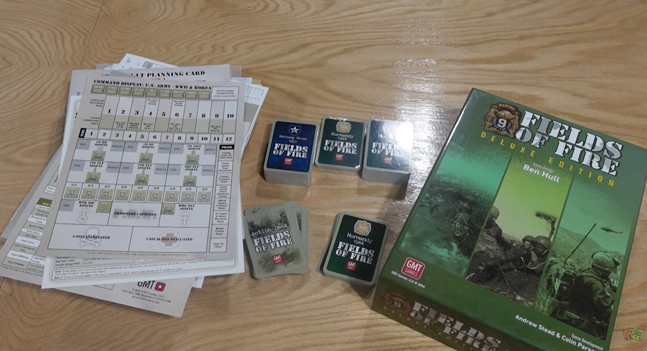 Unboxing Video: Fields of Fire Deluxe Edition from GMT Games – The ...