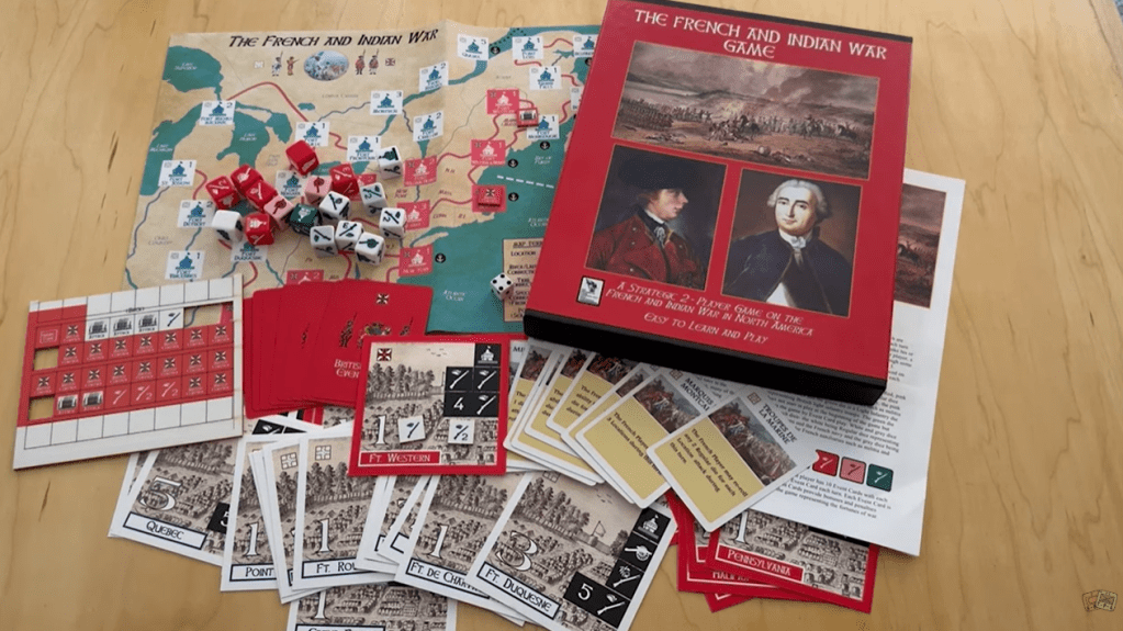 Unboxing Video: The French and Indian War Game from The Historical Game ...