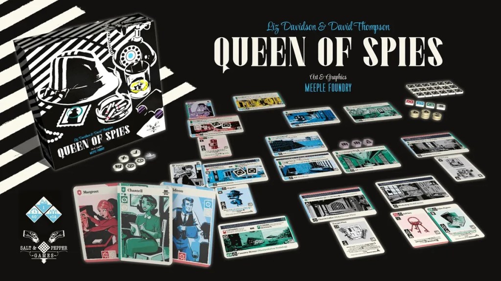 Interview with Liz Davidson Co-Designer of Queen of Spies from Salt ...