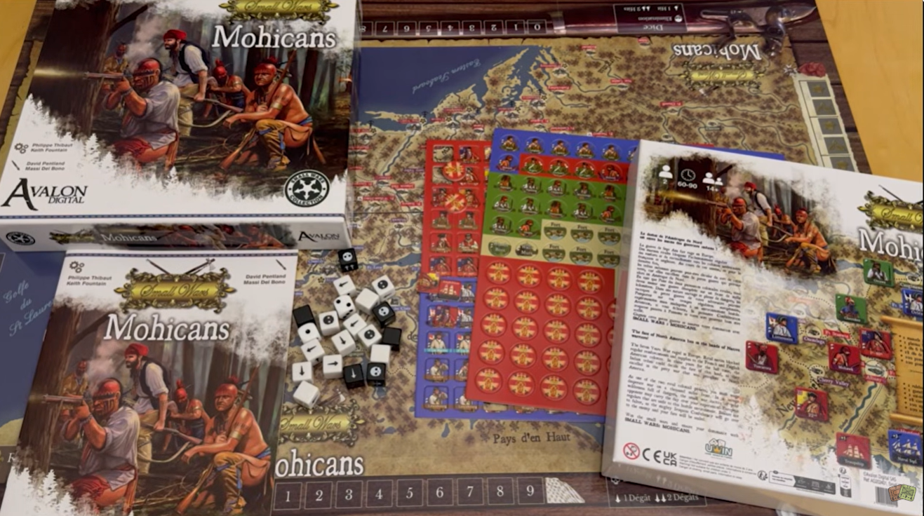 Unboxing Video: Small Wars: Mohicans from Wisdom Owl – The Players' Aid